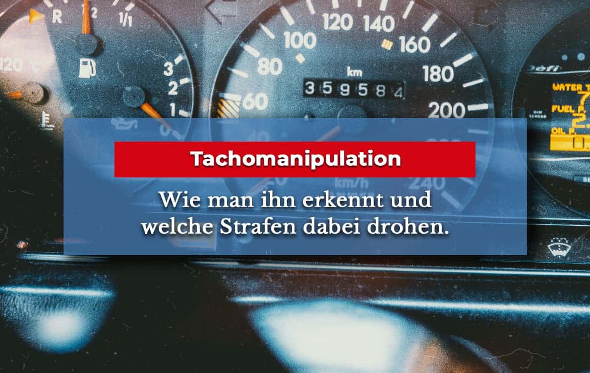 Gerichtsurteil Autokauf Tacho Manipuliert